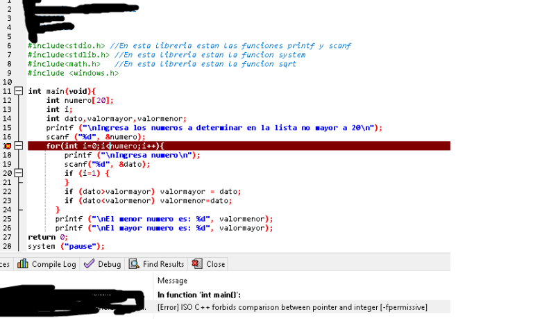 Solucionando el error ISO C++ forbids comparison between pointer and ... Solucionando el error ISO C++ forbids comparison between pointer and ...